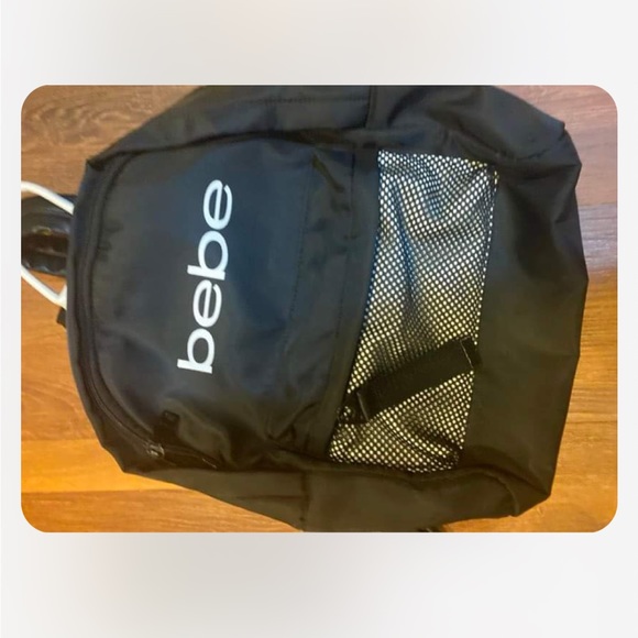 bebe | Bags | Bebe Small Backpack | Poshmark